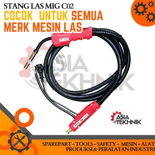Jual Stang Las MIG C02 Panjang 3 Meter 4 Meter 5 Meter P350A Welding ...