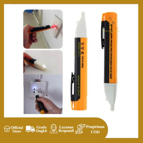 Jual Alat Test Pen Listrik Voltage Tester Pen 90-1000V Pen Stick ...