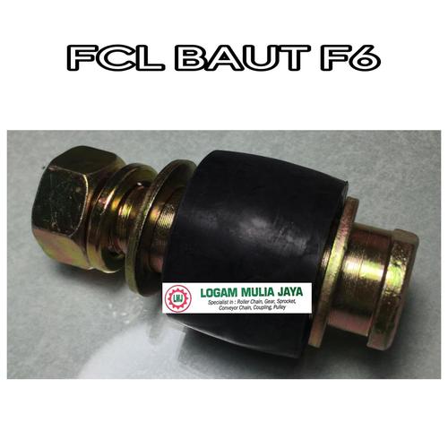 Jual BAUT F6 KOMPLIT MUR RUBBER BOLT 6 BAUT KOPLING FCL F6 BAUT FCL - Jakarta Utara - Logam ...