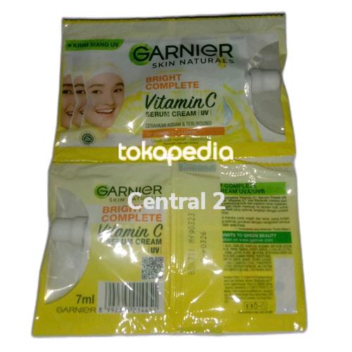 Jual Garnier Bright Complete Cream 7Ml, Garnier Sakura Glow Cream 7Ml ...