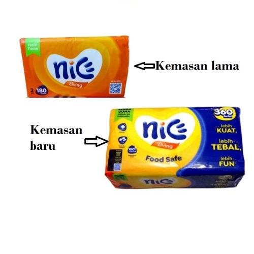 Promo TISSUE NICE ISI 180 SHEET 2 PLY TISU NICE SERBAGUNA - Kota Medan ...