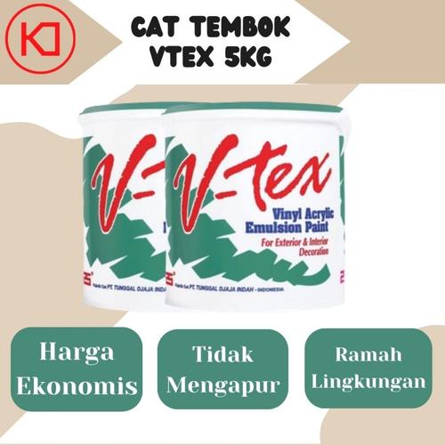 Jual VTEX - CAT TEMBOK INTERIOR - ACRYLIC EMULSION PUTIH - Kota Malang ...