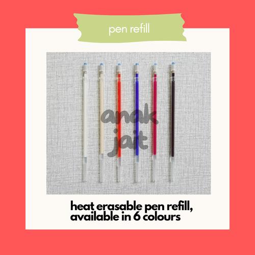 Jual Heat Erasable Fabric Marking Pens Refill/Pulpen Jahit Dan Penanda ...
