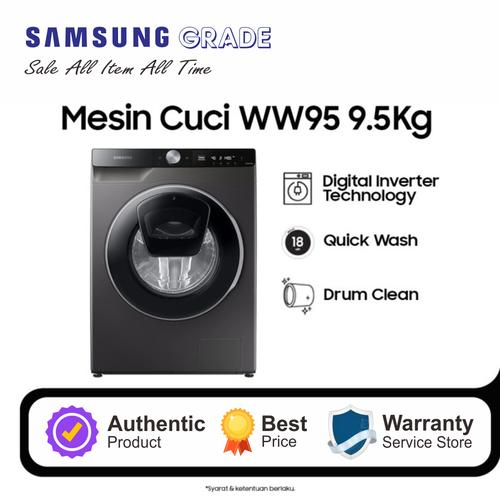 Jual SAMSUNG Mesin Cuci Front Loading 9,5 kg Ecobubble AI Control ...