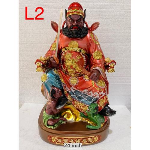 Jual patung dewa zhong kui / jong gui / cong gui 24in resin L2 ...