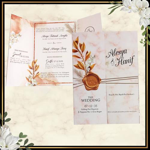 Jual blangko / blangko undangan pernikahan / khitanan / tasyakuran RAY-369 - Kab. Karawang ...