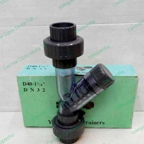Jual Y Strainer PVC 1" inch PVC Transparan model sock - Jakarta Barat ...