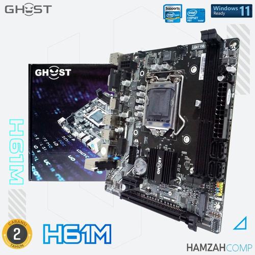 Jual Motherboard Intel H61-DA1 Chipset H61 Socket LGA 1155 - Kota ...