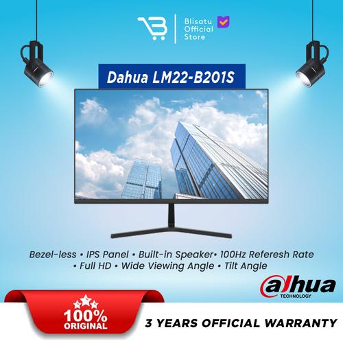 Promo Monitor LED Dahua DHI-LM22/LM24-B201S Full HD IPS Speaker Bezelless - 22 inch Cicil 0% 3x ...