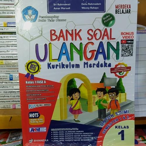Jual Bank Soal Ulangan SD Kelas 1 Semester 1 dan 2 Kurikulum Merdeka - Jakarta Pusat - LINK BUKU ...