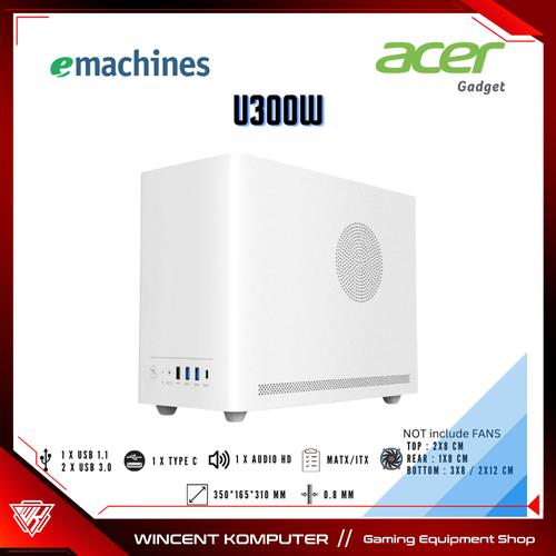 Jual Casing Pc Emachine Acer Gadget U300w MATX / ITX White - Kota ...