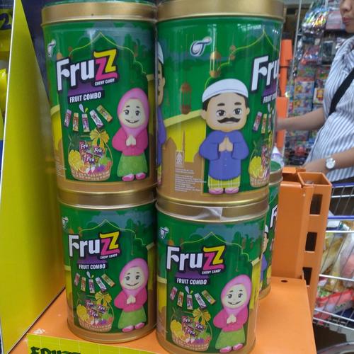 Jual Fruzz Chewy Candy Fruit Combo 125gr-Permen Aneka Rasa Kaleng ...