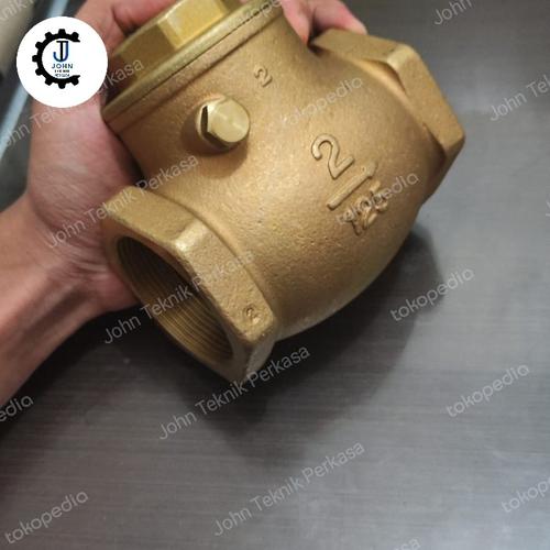 Jual Check Valve Kitz Kuningan 2" Inch/Lift Check Kuningan Kitz ...