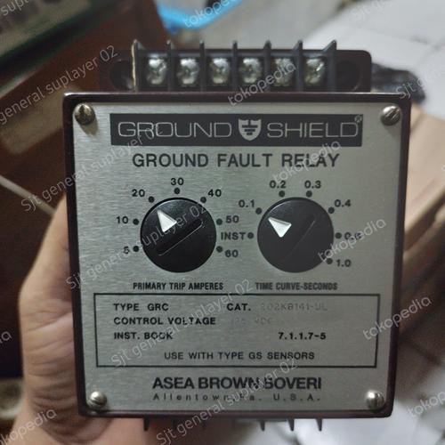 Jual CAT.202K9141-UL 125VDC MAX OUT 30A GROUND FAULT RELAY GROUND ...