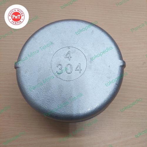 Jual 4" inch End Cap Stainless 304 / Dop Drat Dalam Stainless 304 ...