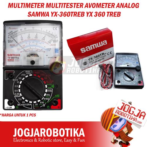 Jual MULTIMETER MULTITESTER AVOMETER ANALOG SAMWA YX-360TREB YX 360 ...