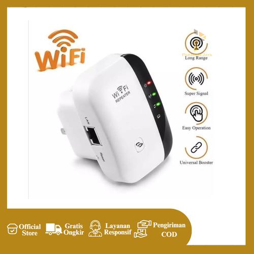 Promo Wifi Repeater Penguat Sinyal Wifi Amplifier 300Mbps - Jakarta ...