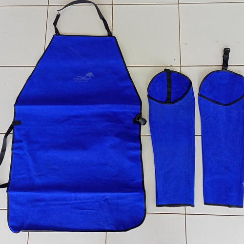 Jual Apron Las Set STEEL HORSE Kulit Badan Tangan / Seragam Baju Las ...