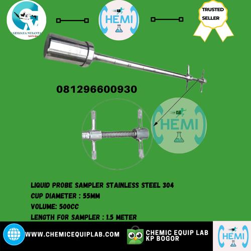 Jual SS304 LIQUID SAMPEL PROBE SAMPLER FOR SAMPLING LIQUID 150CM WITH ...