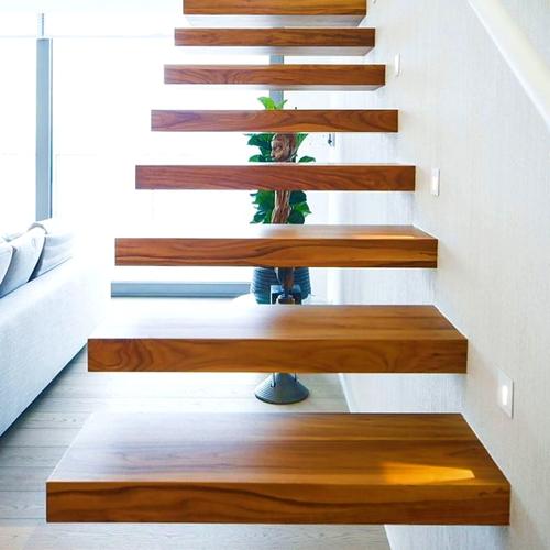 Jual Papan trap tangga kayu asli mahoni anak tangga tangga rebah mahoni ...