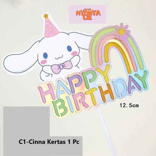 Jual CCA60 Topper Cinnamoroll Kuromi Sanrio Dekorasi Kue Ulang Tahun ...