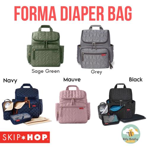 Promo SKIP HOP ZOO Forma Backpack Jet Black / tas / diaper bag / tas ...