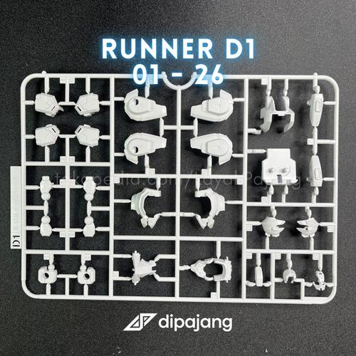 Jual HG Gundam Calibarn Part | Runner D1 | 01-26 | Bandai - 20 - Kota ...