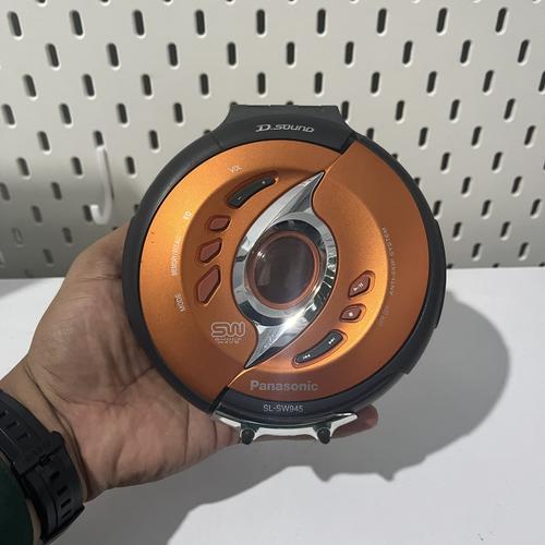 Jual Discman / Cd Player Panasonic Shockwave Orange - No Walkman Sony ...