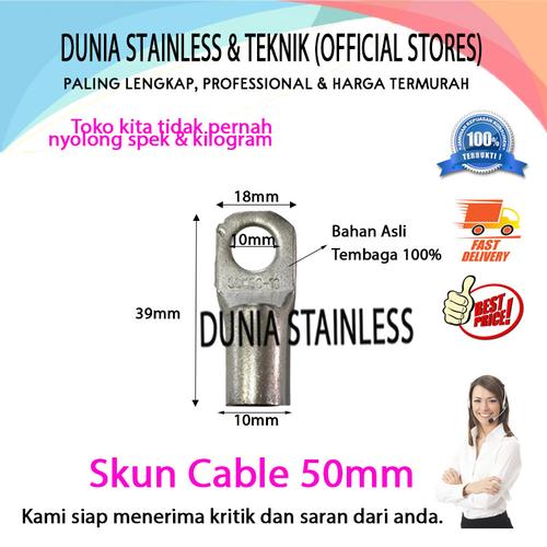 Jual Skun Cable 50mm Alat Alat Teknik Bengkel Besi Stainless Steel ...