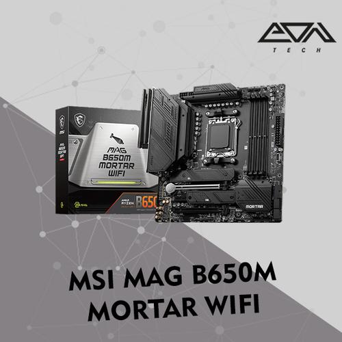 Jual MSI MAG B650M MORTAR WIFI MOTHERBOARD mATX Socket AM5 DDR5 - Kota ...