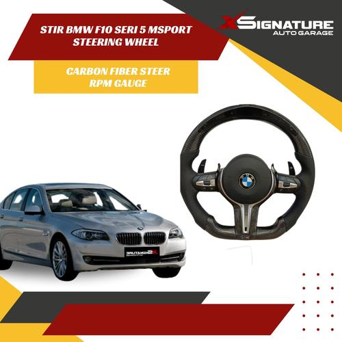 Jual STIR BMW F10 SERI 5 MSPORT STEERING WHEEL CARBON FIBER STEER RPM ...