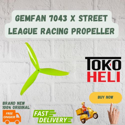 Jual Gemfan 7043 X Street League Racing 3 Blades Propeller - Neon ...