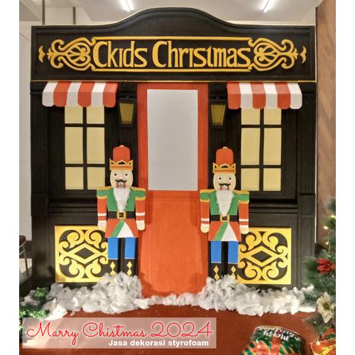 Jual Backdrop hari raya natal | Gate hari natal | 2,5 X 2,5 M - Kota ...