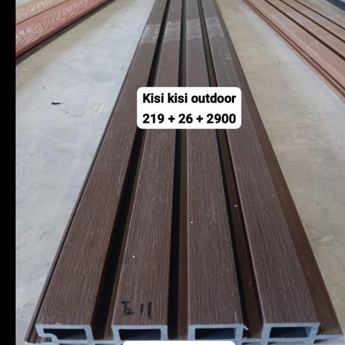 Jual WPC Wall Panel Outdoor Indoor Shape Besar Anti Lapuk & Rayap Tebal ...