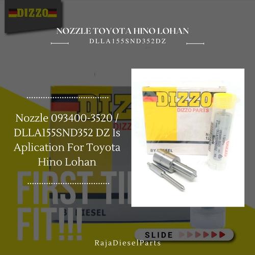 Jual DIZZO Nozzle Toyota Hino Lohan DLLA155SND352 / 093400-3520 Dizzo - Jakarta Timur - Raja ...