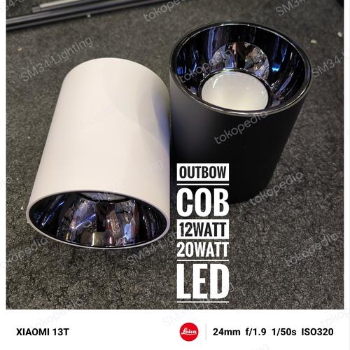 Jual Downlight Outbow LED 20watt 9.4cm Spotlight Outbow COB Plafon 20w ...
