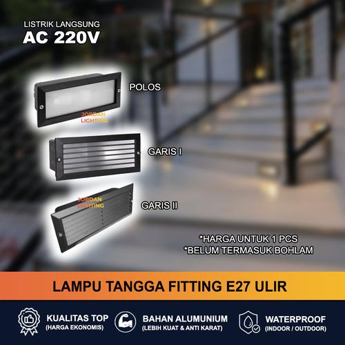 Jual Lampu Tangga E27 Dinding Step Light Fitting E27 Tanam Outdoor ...