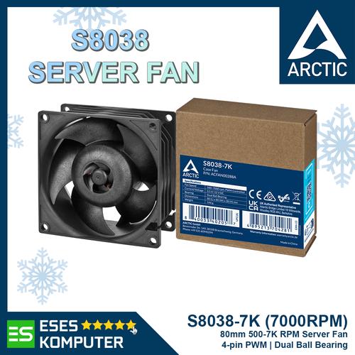 Jual Fan ARCTIC S8038-7K High-Performance 80mm 7000 RPM PWM Server Fan ...