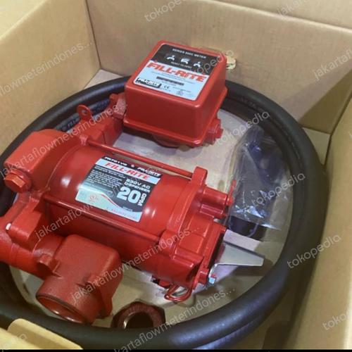 Jual fuel meter transfer pump merek Fill Rite Type :FR701VQ kap 20 gpm ...