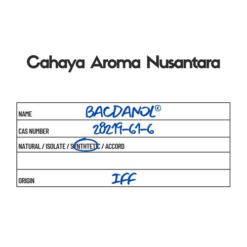 Jual Bacdanol® / Sandacanol / Dartanol (10ml) - Jakarta Selatan ...