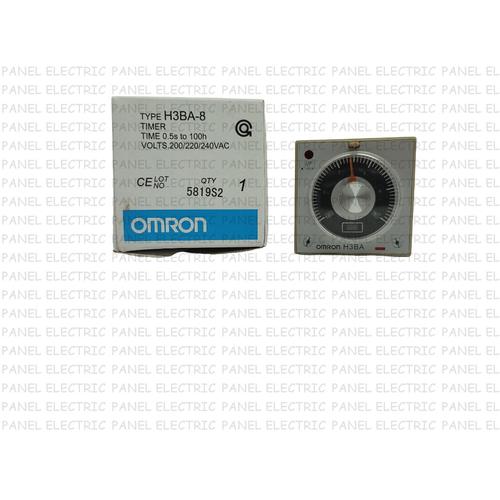 Jual TIMER OMRON H3BA-8 H3BA 8 220VAC 12VDC 24VDC 8 PIN 8 KAKI - 220VAC ...