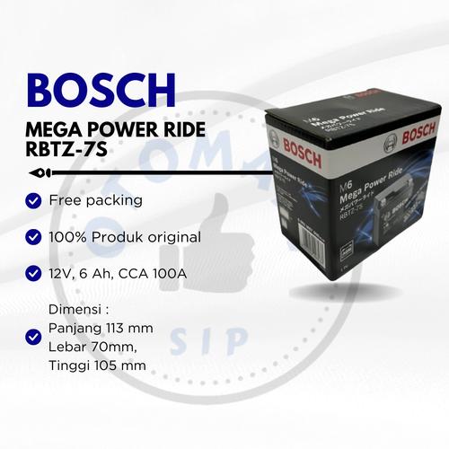 Promo Aki Kering Motor Bosch RBTZ-7S MF 6Ah - Kab. Bandung - Otomart ...