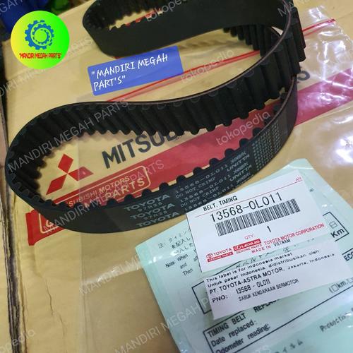 Jual TIMING BELT HILUX DIESEL 2,5CC/INOVA DIESEL 13568-0L011 VIETNAM ...