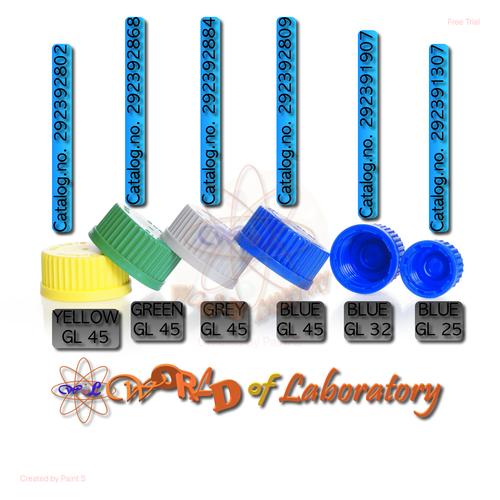 Jual DURAN Screw Cap with Lip Seal & Pouring Ring, PP, for Lab Bottle ...