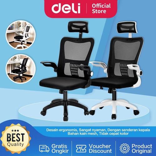 Jual Deli Office Chair / Kursi Kantor / Kursi Kerja Jaring dengan ...