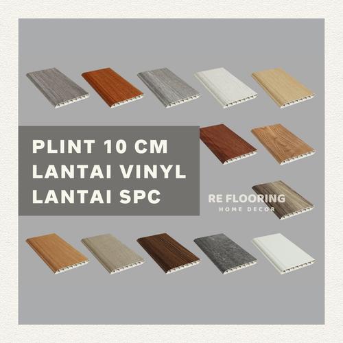 Jual Plint 10 Cm PVC - List Flooring / Skirting Lantai Vinyl SPC - S10 ...