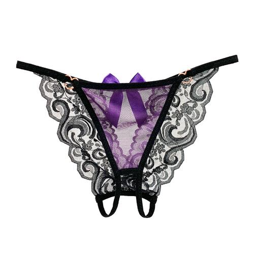Jual Celana Dalam Wanita Sexy Japanese transparent Open Crotch GString ...