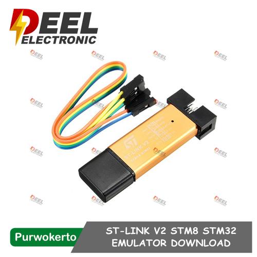 Jual ST LINK V2 STLINK MINI STM8 STM32 USB DOWNLOADER ST-LINK V2 PROGRAMMER - Kab. Banyumas ...