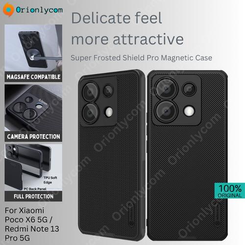Jual Case Xiaomi Poco X6 5G NILLKIN Frosted Pro Magnetic MagSafe Casing ...