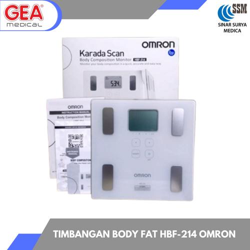Jual TIMBANGAN OMRON HBF-214 / Omron Karada Scan Body Composition ...